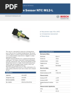 Bosch Lambda Sensor LSU 4.2 Datasheet | PDF