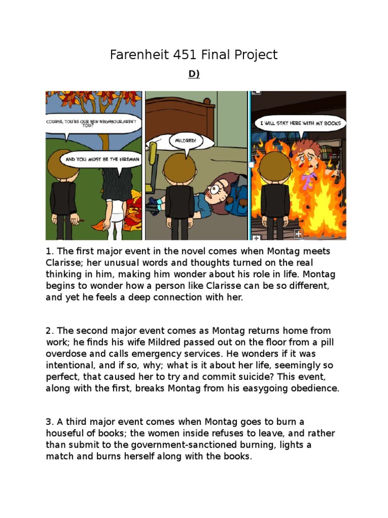 Farenheit 451 Final Project | PDF