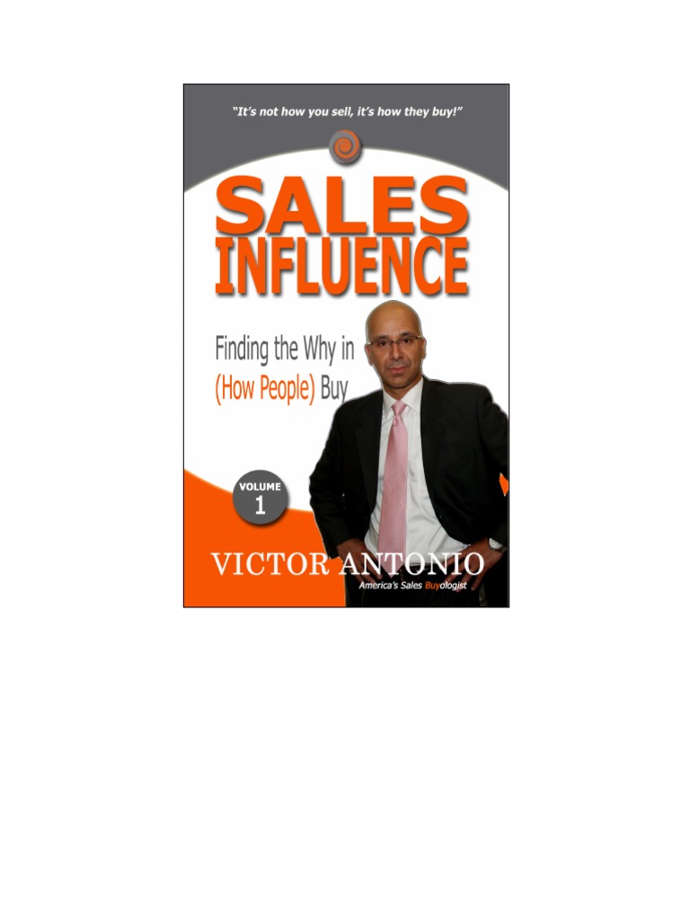 Sales Influence | PDF | Persuasion | Sales