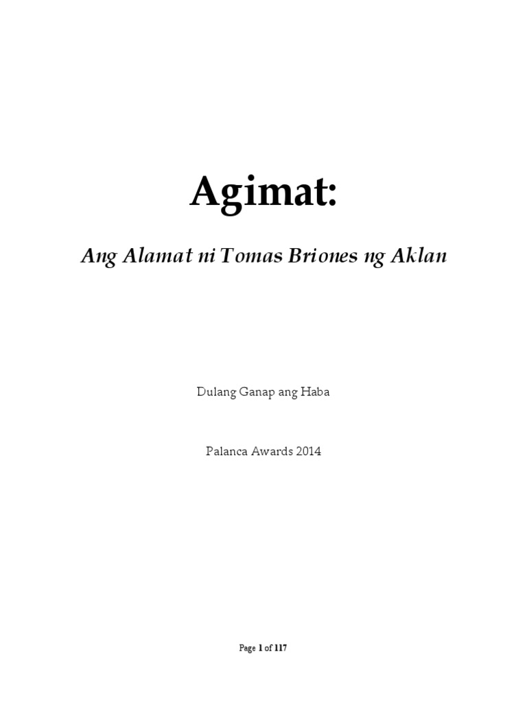 Agimat | PDF