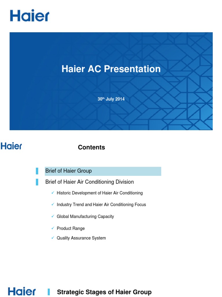 Haier AC Profile | PDF | Air Conditioning | Relative Humidity