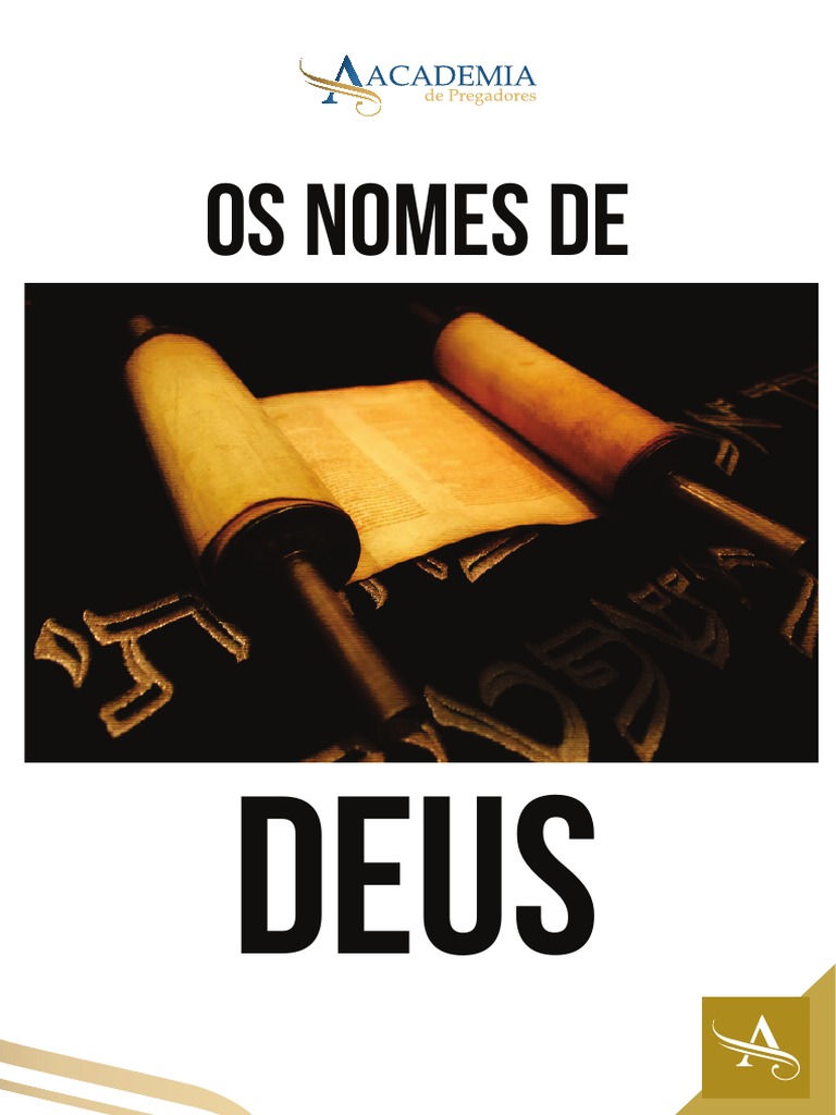 Os Nomes de Deus | PDF | YHWH | Deus