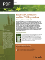Askarel Transformers: Risks and Disposal | PDF