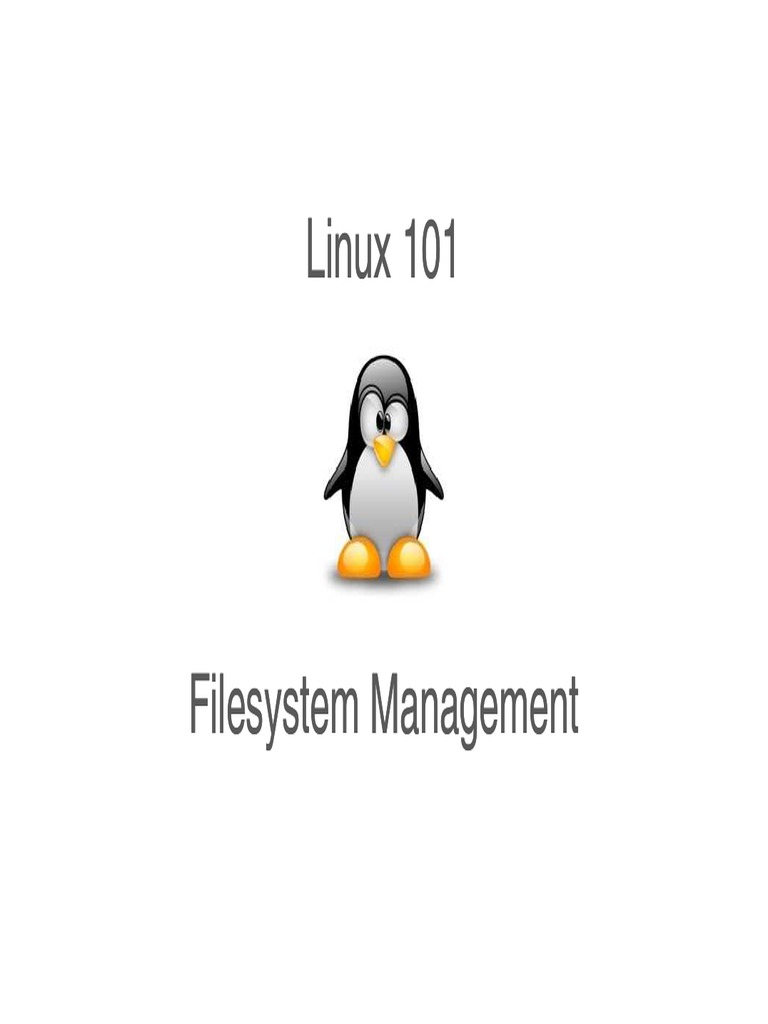 Lab07 Filesystem Management Pdf Computers Technology Engineering
