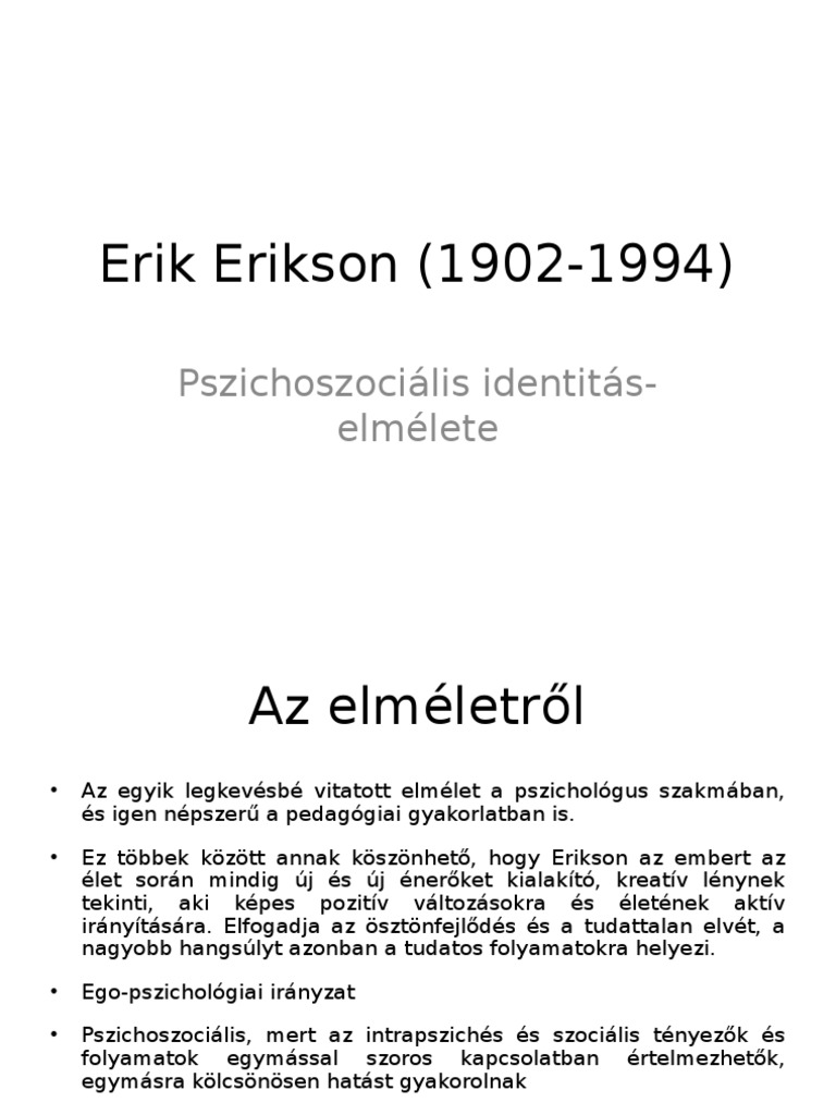 Erikson | PDF