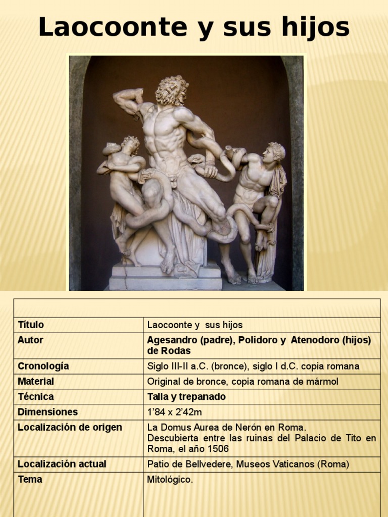 Laocoonte | PDF | Miguel Ángel | Escultura