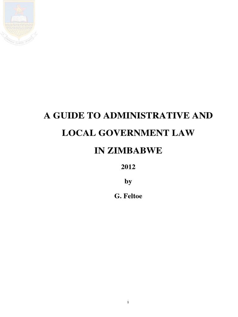 Administrative Law Guide | PDF | Discrimination | Administrative Law