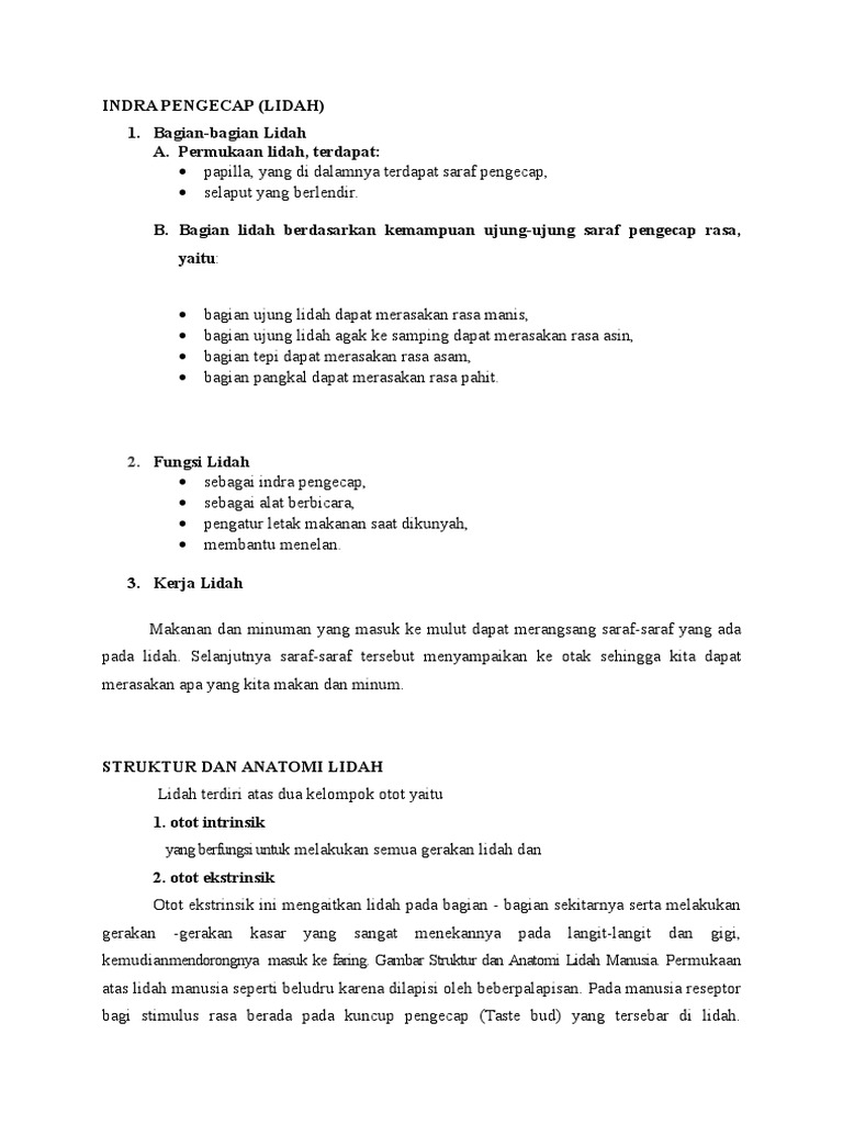 Indra Pengecap | PDF