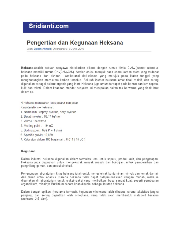 Heksana | PDF