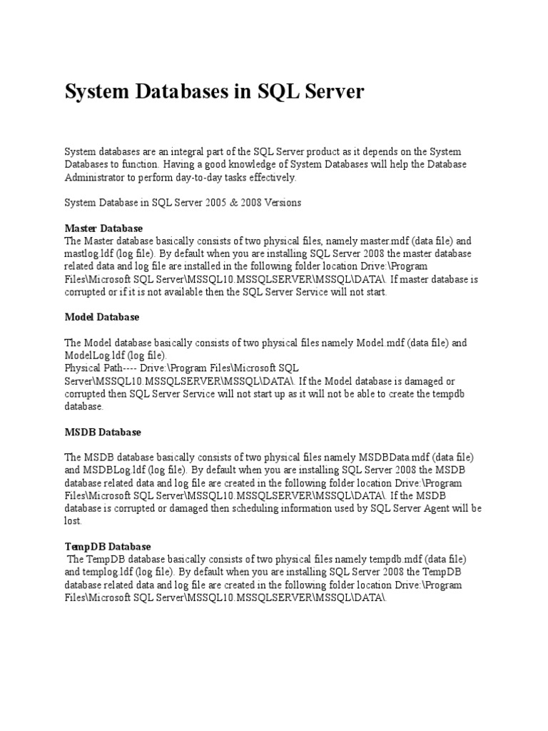 SQ L Server Final Soft | Download Free PDF | Relational Database ...