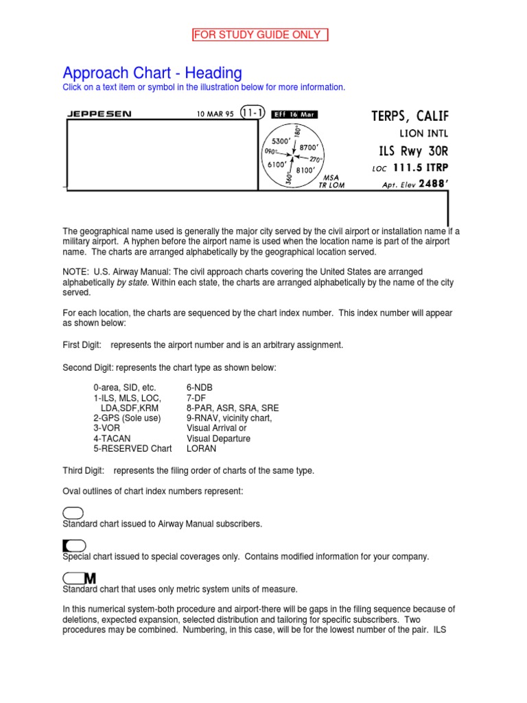 JEPPESEN LEGEND, GLOSSARY AND ABREVIATIONS.pdf | Instrument Flight ...