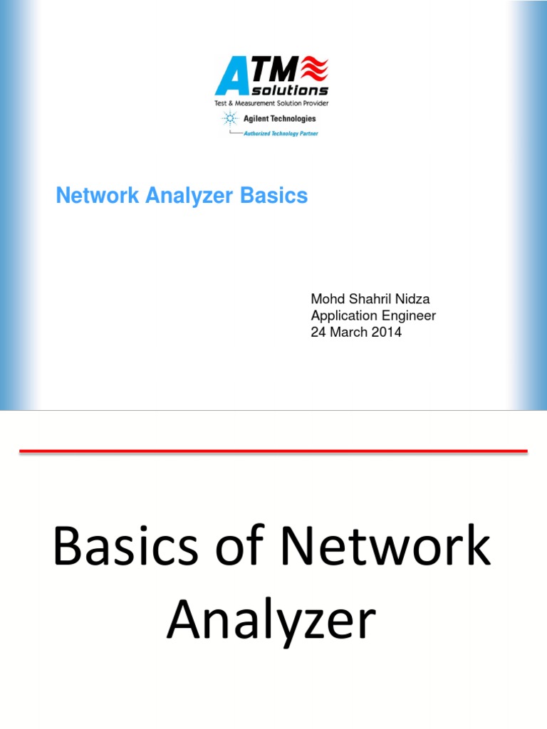 Network Analyzer Basic | PDF | Electrical Engineering | Force
