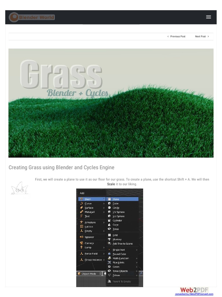 WWW Blenderworld Net | PDF | Rendering (Computer Graphics) | Shader
