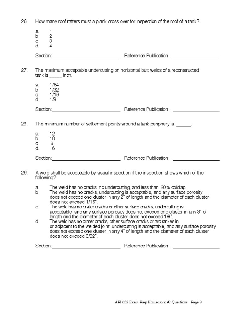 API 653 Tank Inspection Code - 04 PDF | PDF | Welding | Construction
