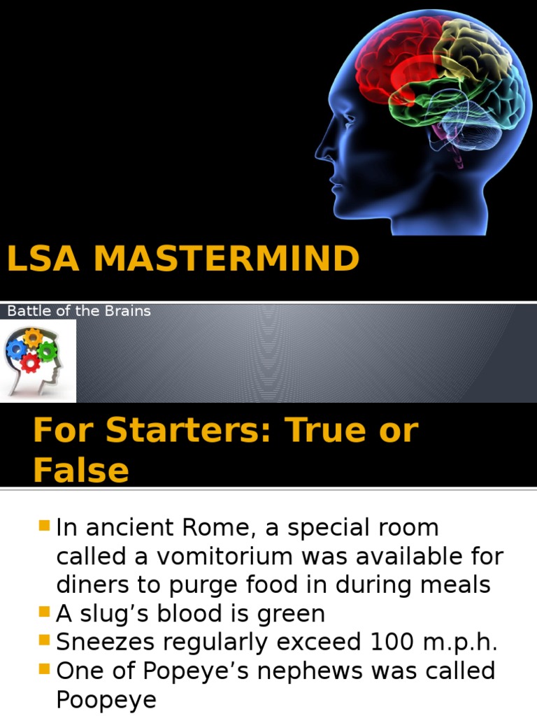 Mastermind | PDF