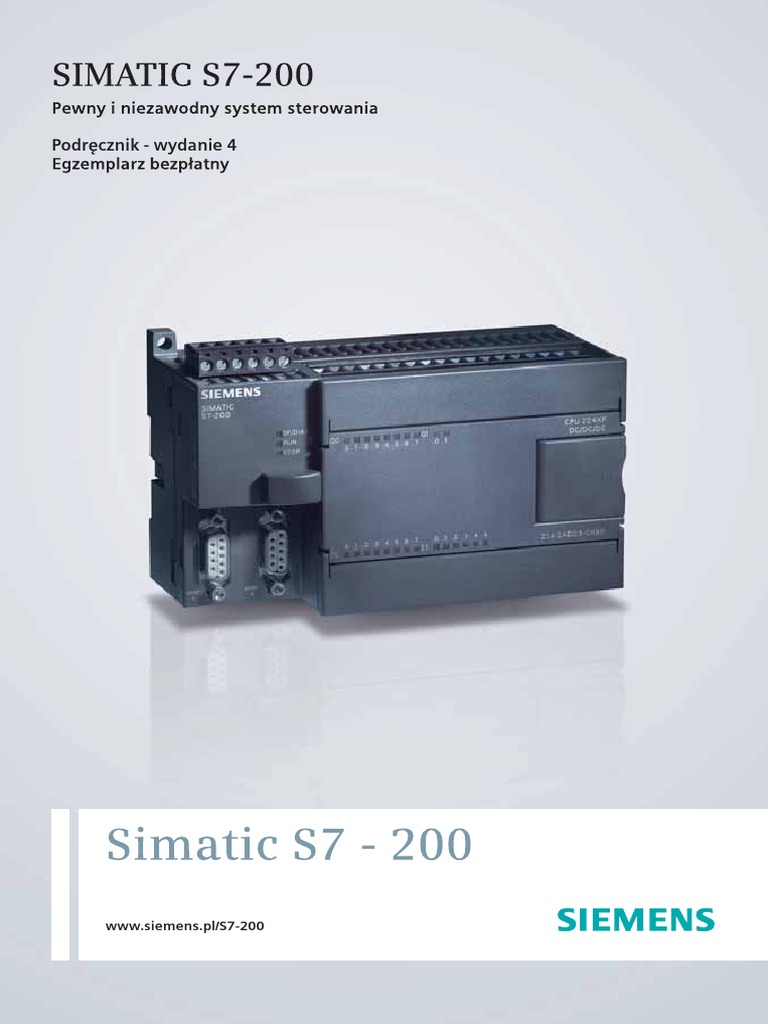 Simatic S7-200 Manual PDF | PDF
