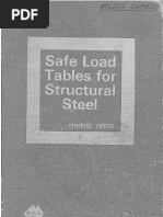 ASI Design Capacity Tables For Structural Steel | PDF