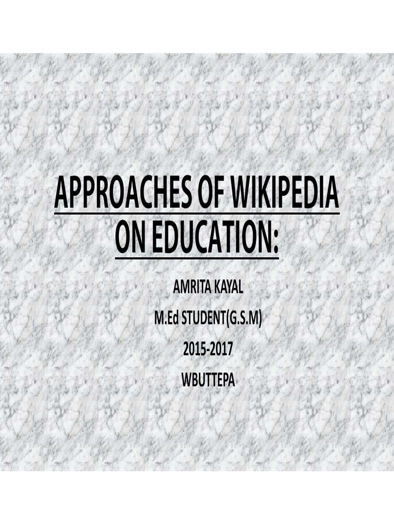 Educational Technology | PDF | Wikipedia | Educational Technology