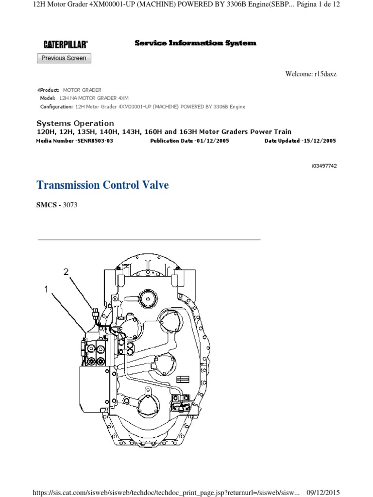 Transmission Control Valve | PDF | Valve | Clutch