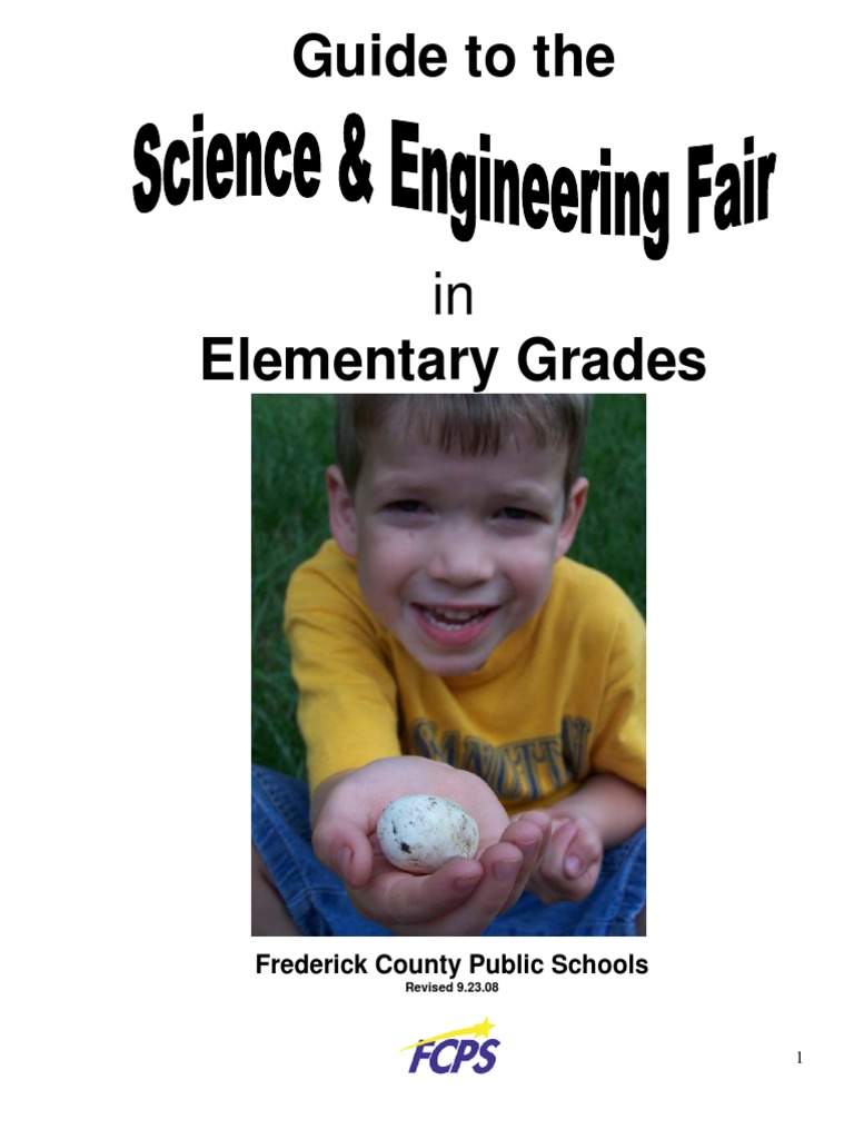 Science Fair Project Guide for Grades K-5 | PDF | Observation | Experiment
