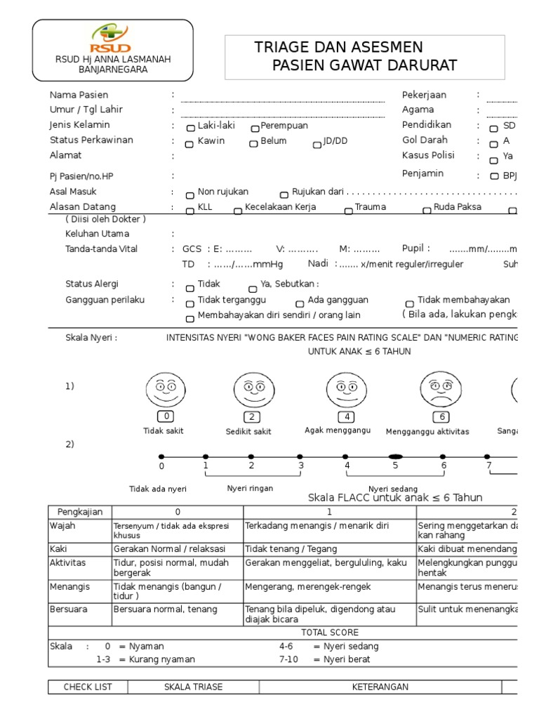 Form Igd | PDF | Pengembangan Diri | Sains & Matematika