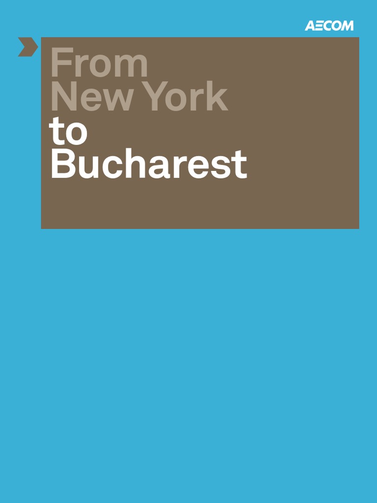 AECOM Cities Bucharest Booklet | PDF | Public Transport | Public ...