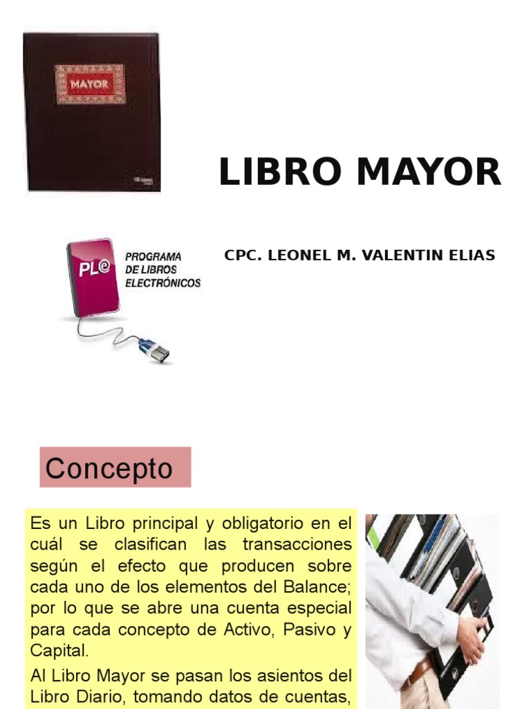 Conceptos Clave del Libro Mayor | PDF | Contabilidad | Economias