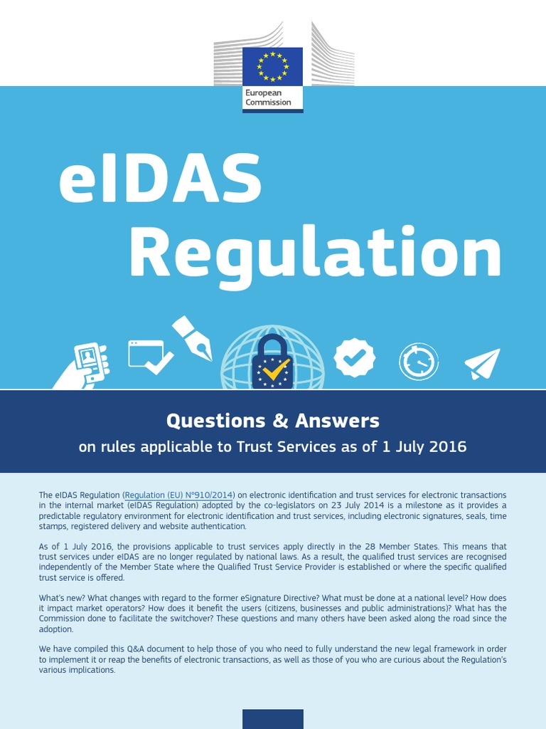 Eidas Regulation v2 16524 | PDF | Public Key Certificate | Signature
