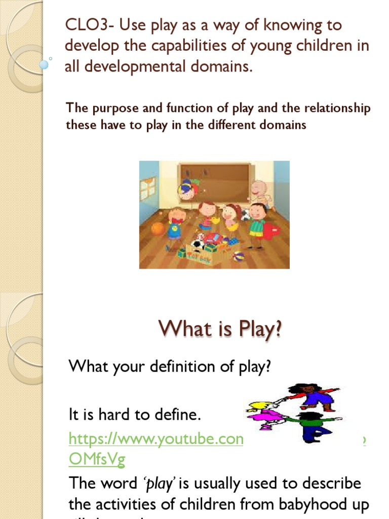 Purpose and Function of Play 1 | PDF | Emotions | Thought