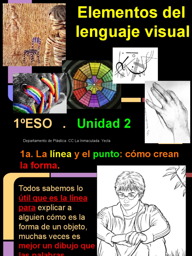 Elementos del Lenguaje Visual en Plástica | PDF | Color | Dibujo
