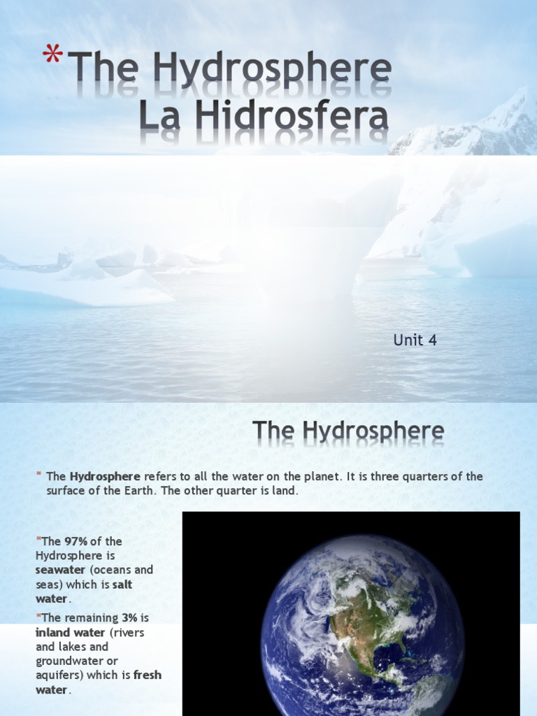 The Hidrosphere | PDF | River | Water Cycle