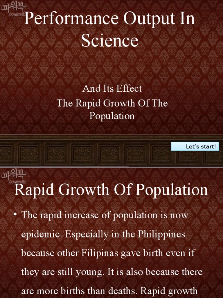 Performance Output in Science | PDF