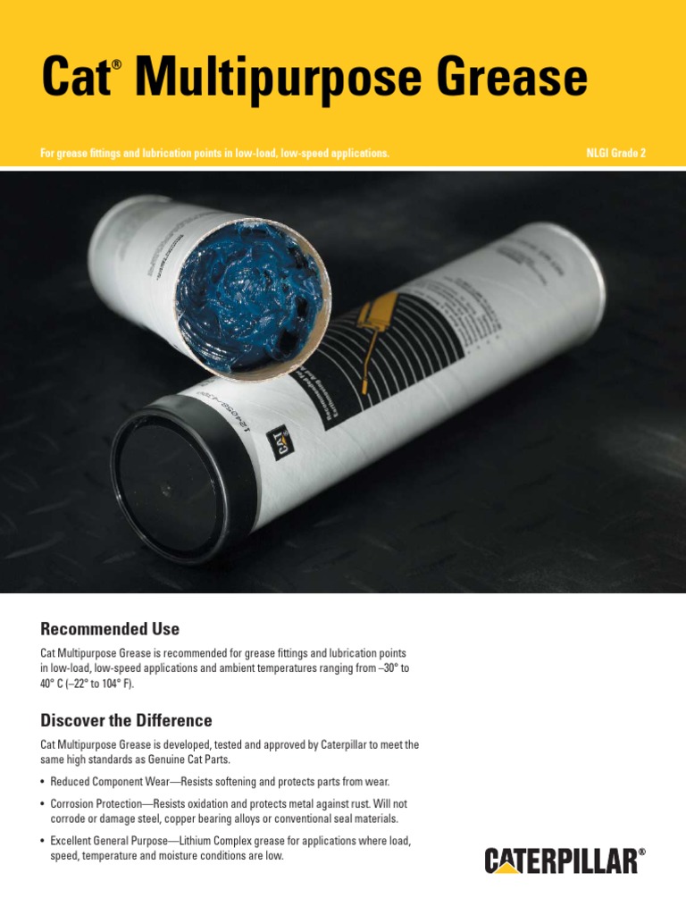 Grasa Multiproposito Cat | PDF | Corrosion | Manmade Materials