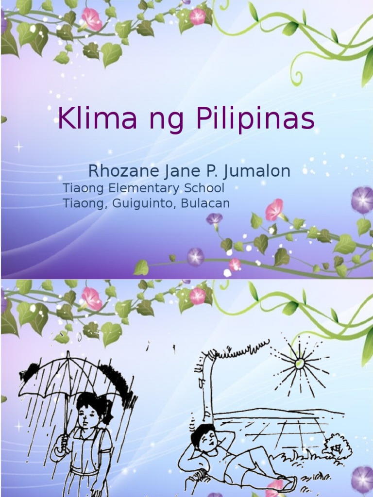 Klima NG Pilipinas | PDF