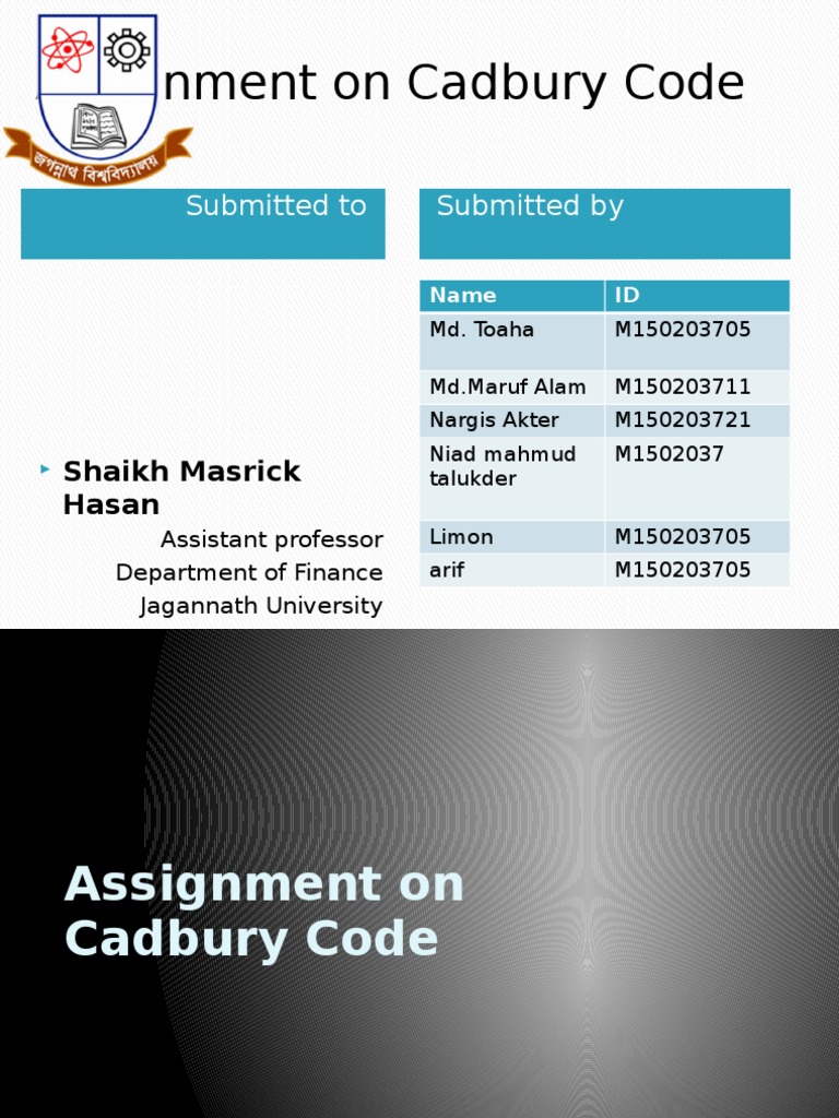 Cadbury Code | PDF | Corporate Governance | Board Of Directors