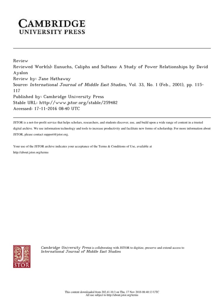 David Ayalon | PDF | Hafez | Caliphate