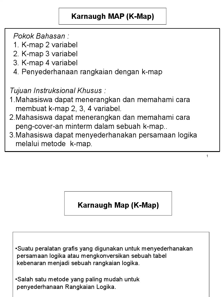 K Map | PDF