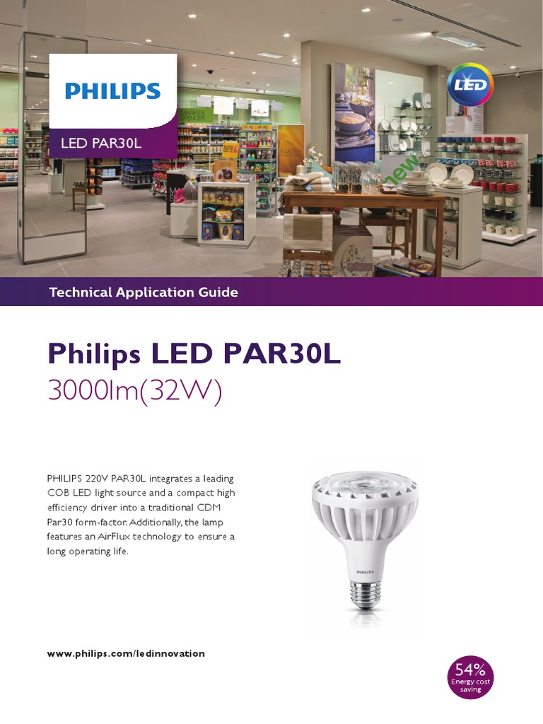 Master LED Par30L | PDF | Electrical Components | Electrodynamics
