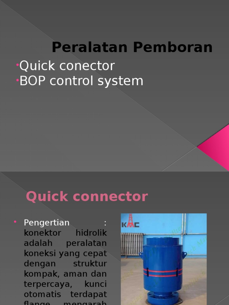 Quick Connector, BOP System | PDF | Griya & Taman | Komputer
