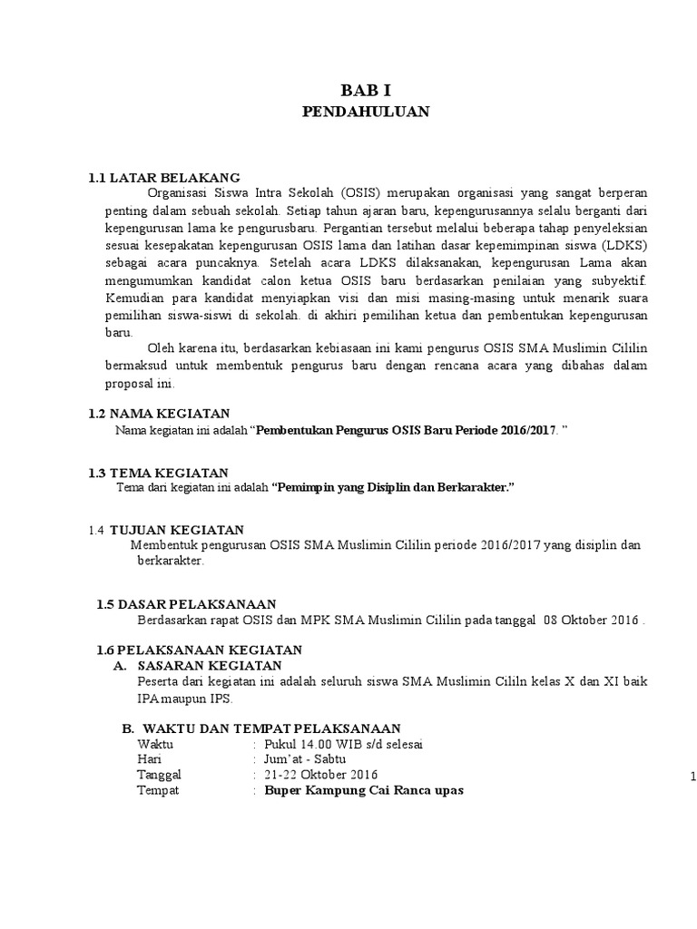 Proposal Ldks | PDF