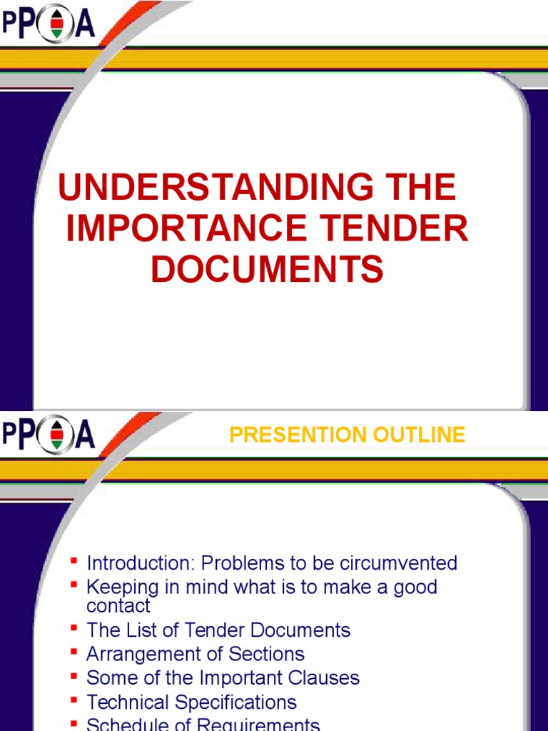 Tender Documents | PDF | Request For Proposal | Business