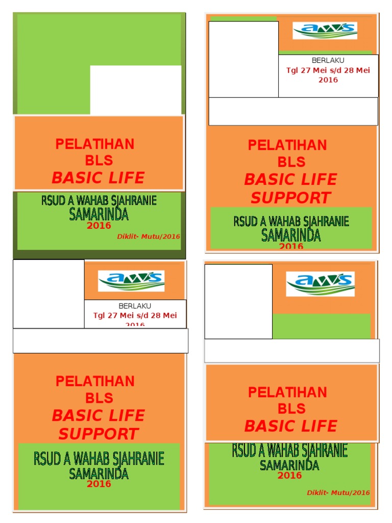 Basic Life Support Basic Life: Pelatihan BLS Pelatihan BLS | PDF