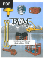 NOV - Rotary Slips Manual | PDF | Pipe (Fluid Conveyance) | Elevator