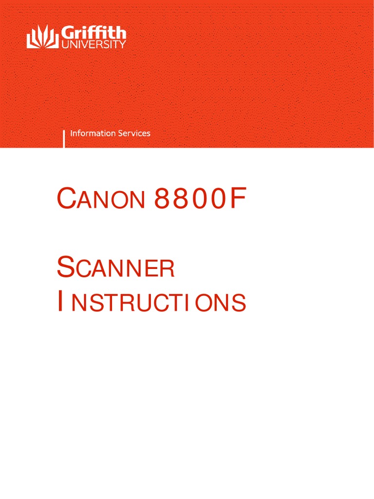 Scanner Instructions | PDF | Image Scanner | Icon (Computing)