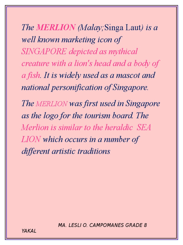 The Merlion | PDF
