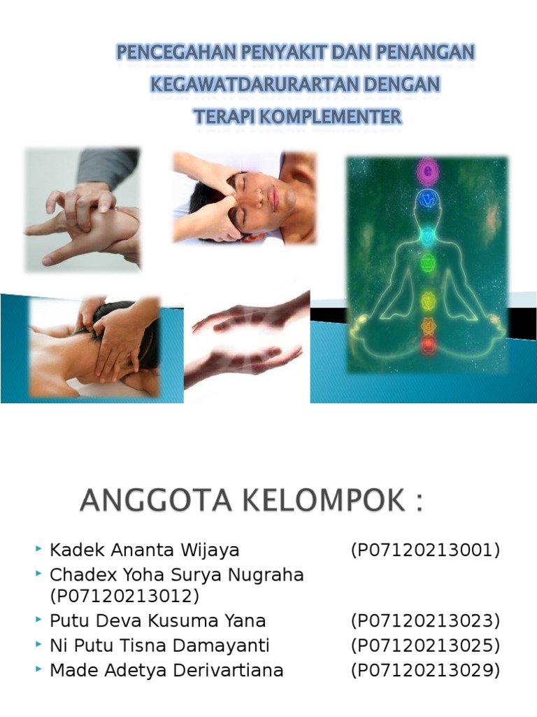 Terapi Komplementer | PDF | Pengembangan Diri | Kesehatan Holistik