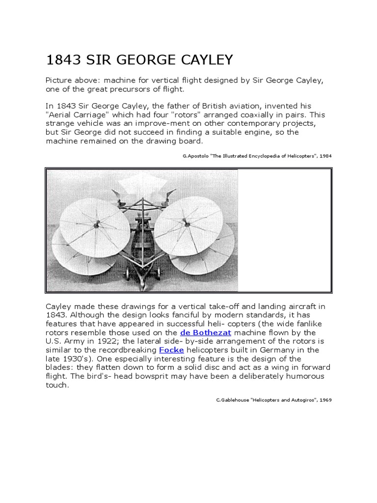 Rotary History 1700-1900 | PDF | Helicopter | Propeller