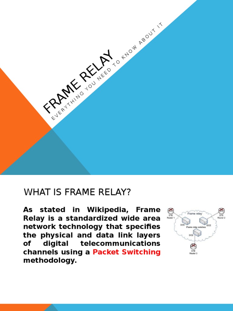 Frame Relay | PDF | Network Packet | Computer Network