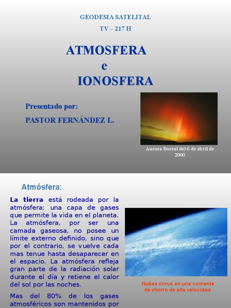 Atmosfera e Ionosfera | PDF | Ionosfera | Atmósfera