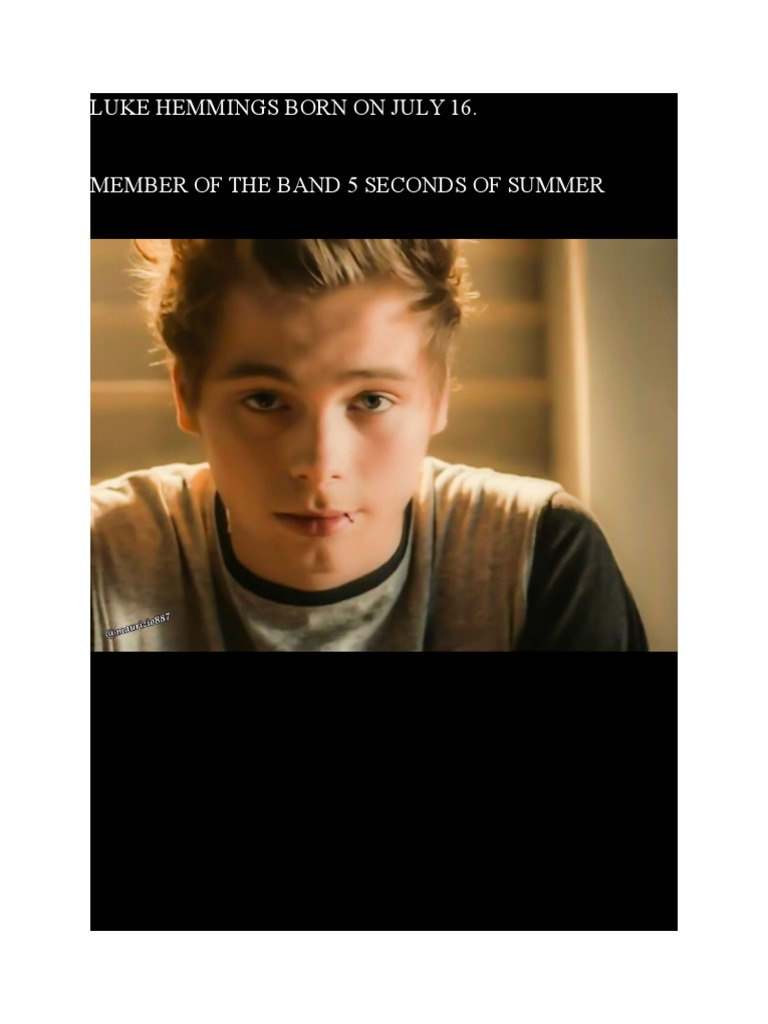 Luke Robert Hemmings | PDF